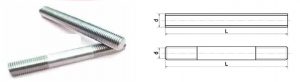 Sản xuất Guzong, Gu dông, Guzong inox, Stud bolt, DIN 976